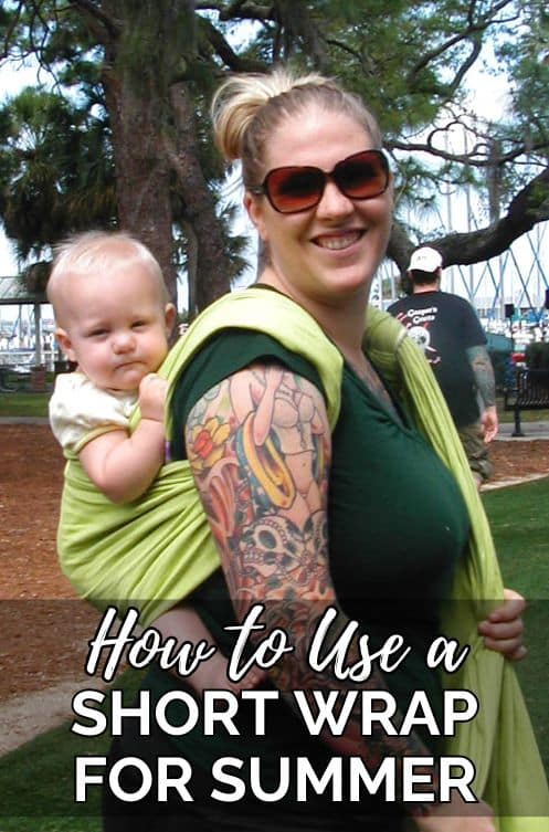 Sizing Down For Summer - Wrap Your Baby